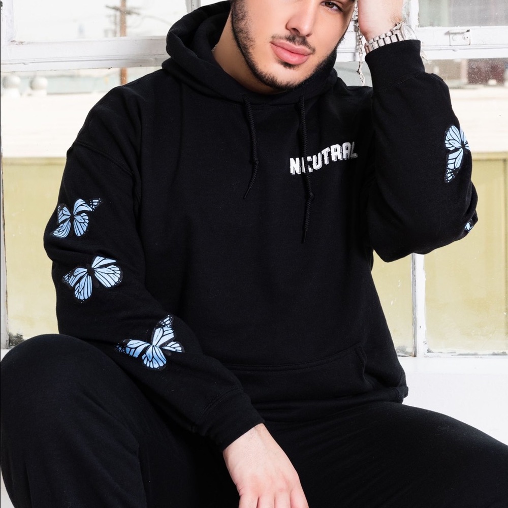 Neutral By Narbeh Butterfly Hoodie - Gem